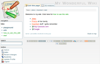 Dokuwiki Tutorial Part 2: Navigation and Appearance · tech.surveypoint.com